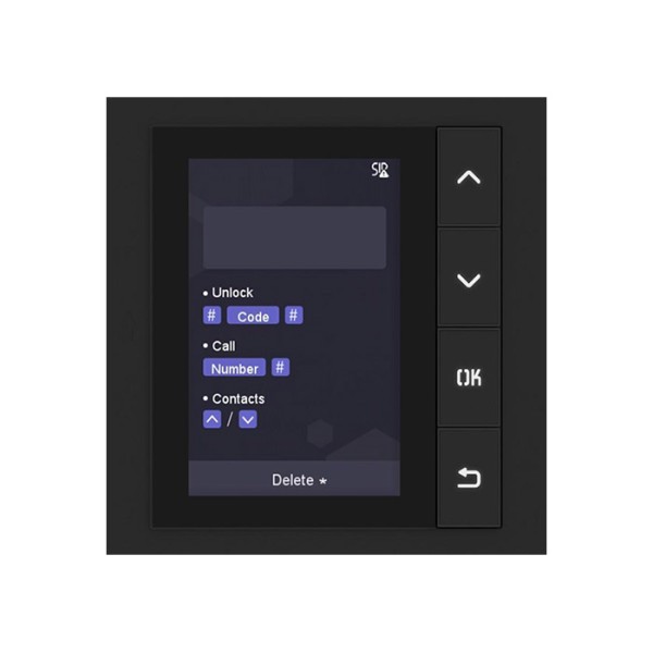 Display module Videcitofonia RS-485 per Intercom Hikvision